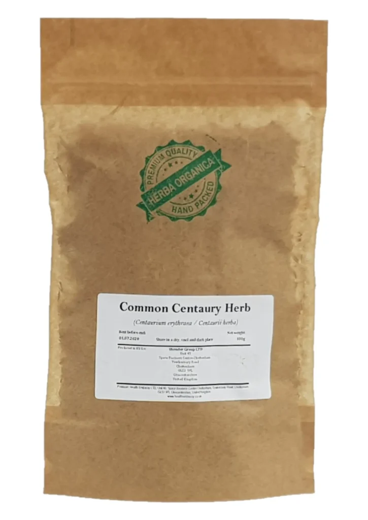 Common Centaury Herb - Centaurium erythraea Herba Organica