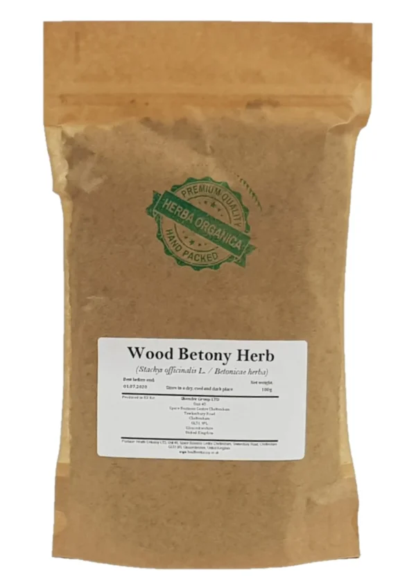Wood Betony Herb - Stachys officinalis L. - Herba Organica